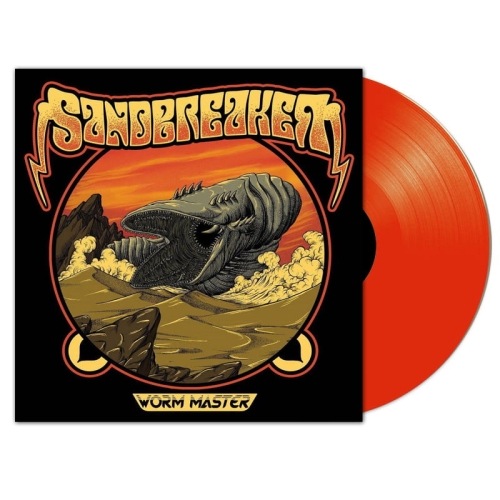 SANDBREAKER Worm Master LP (ORANGE) Pagan Records Webshop